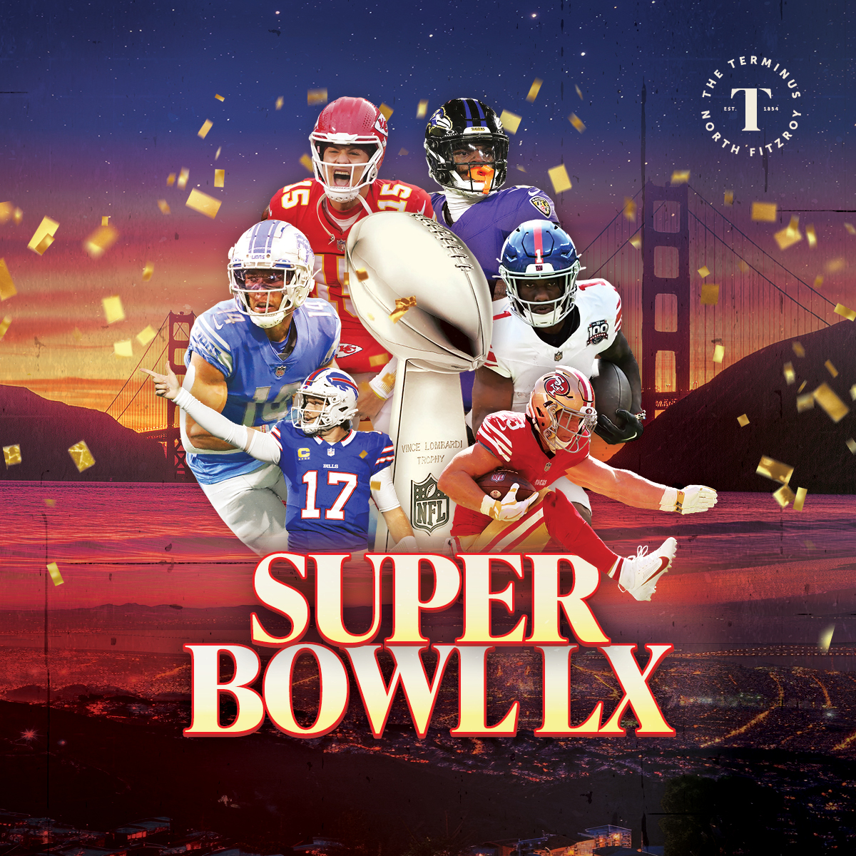 Super Bowl - Terminus Hotel Fitzroy North Melbourne